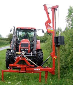 Protech P180 Rear Mounted Post Driver - Cherrys Country Hardware